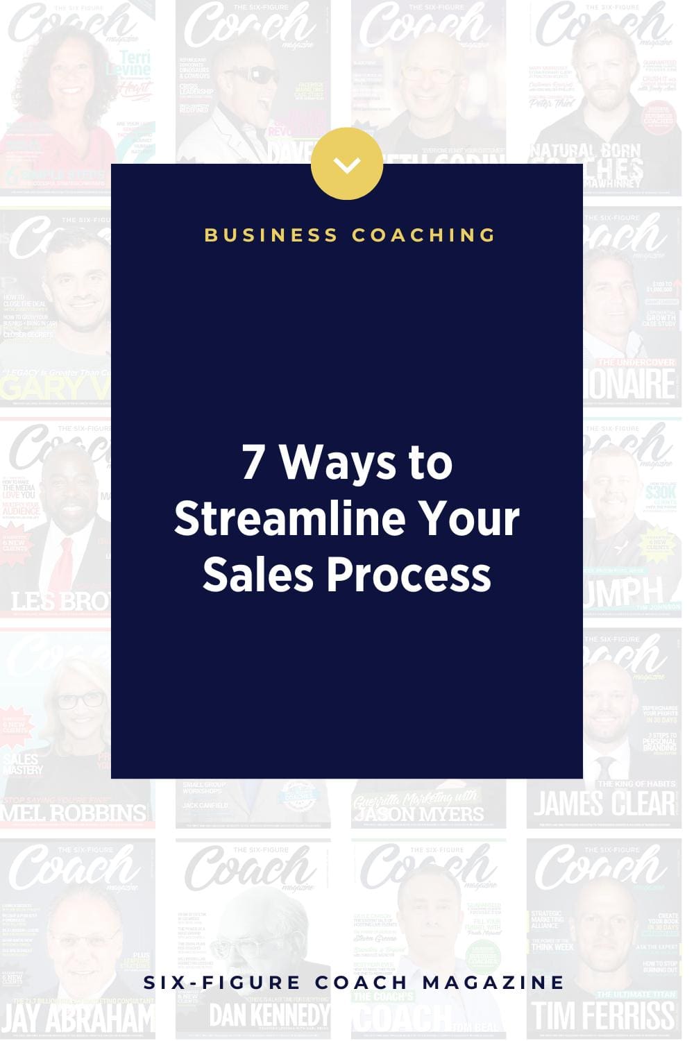 7 Ways to Streamline Your Sales Process by Becky Auer - The Six-Figure ...